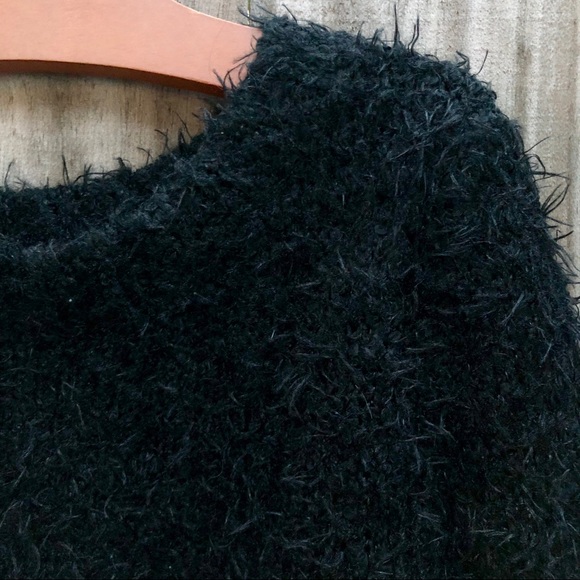 Mossimo Supply Co. | Sweaters | Fuzzy 9s Style Crop Sweater | Poshmark